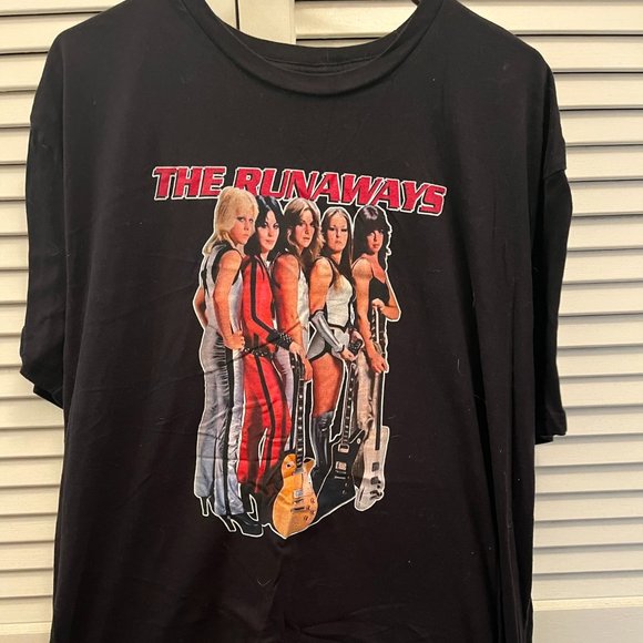 Redbubble | Tops | The Runaways Band Tshirt 7s Rock | Poshmark